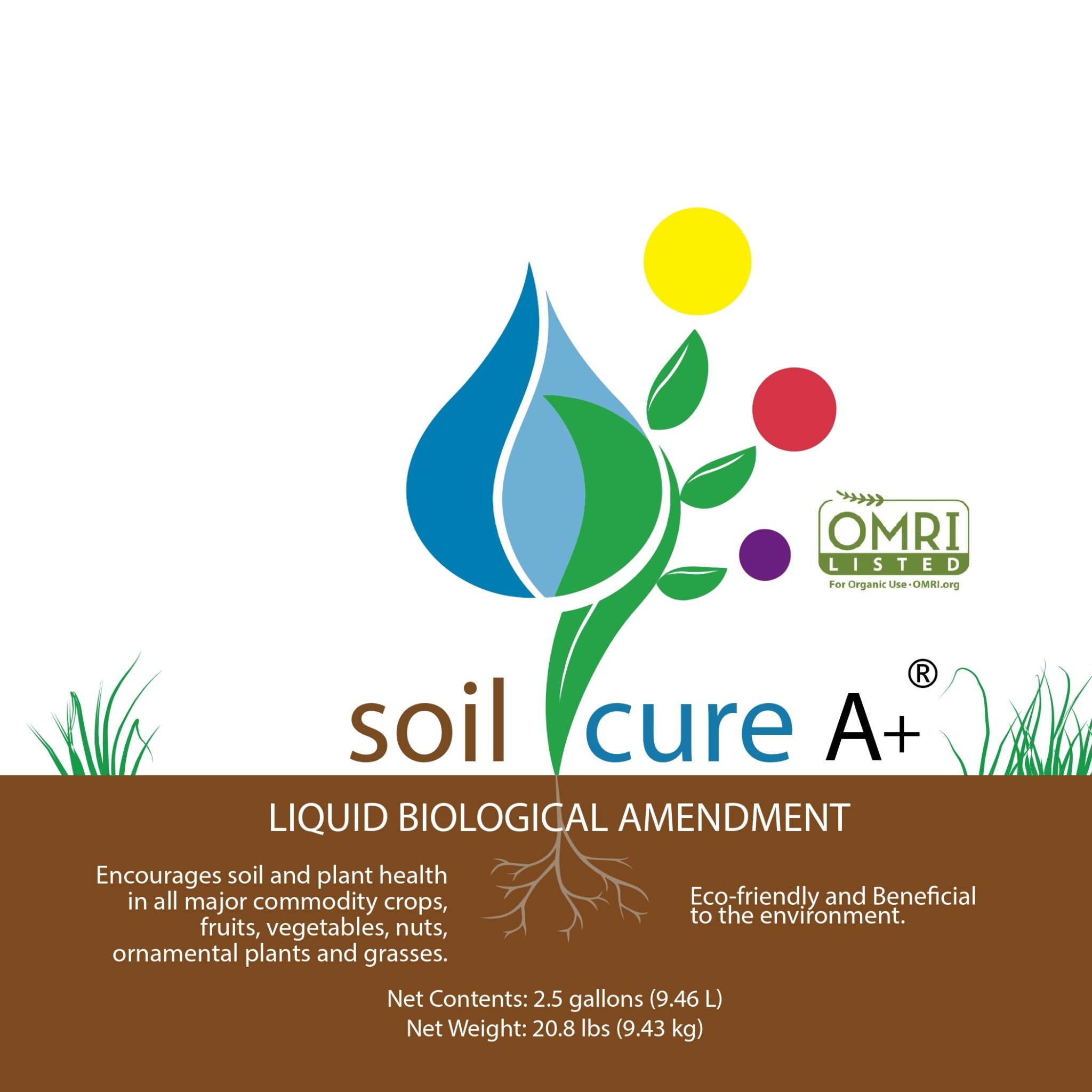 soilcure A+® Label | Microbes BioSciences